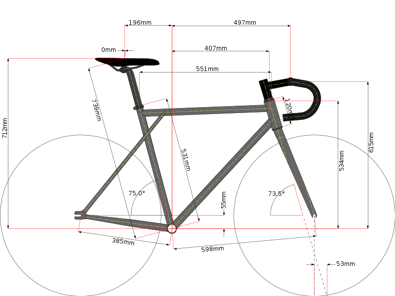Vendetta Triple Triangle | www.bikecad.ca